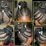 Minnie Mouse Style Applied On Braidings – Braids Hairstyles for Kids