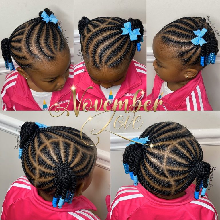 Daily Cornrow Styles For Little Girls