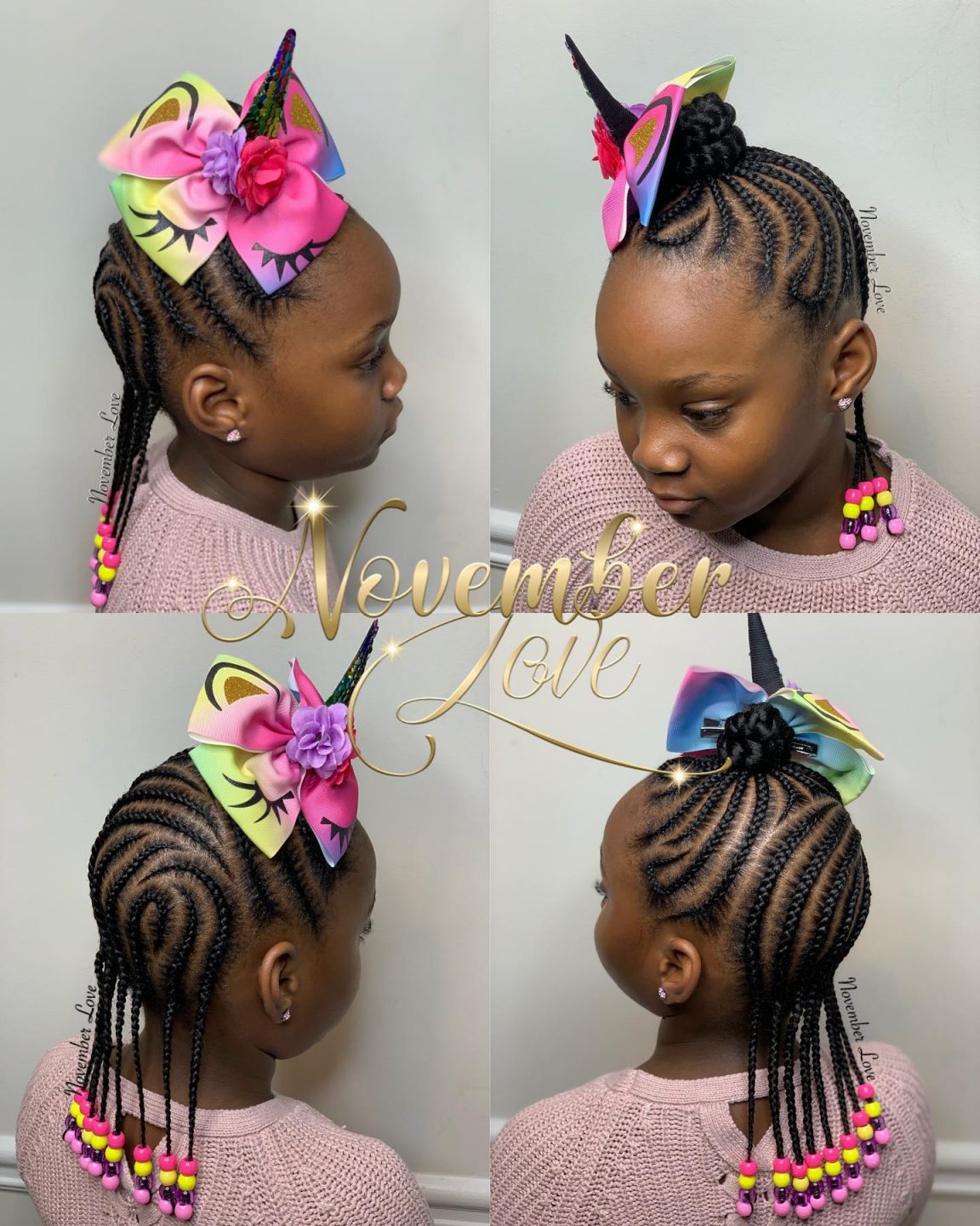 Daily Cornrow Styles For Little Girls
