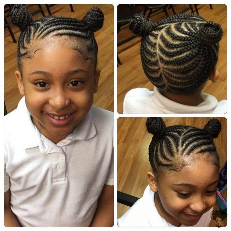 Braided Bun Hairstyles For Girls – Braids Hairstyles for Kids