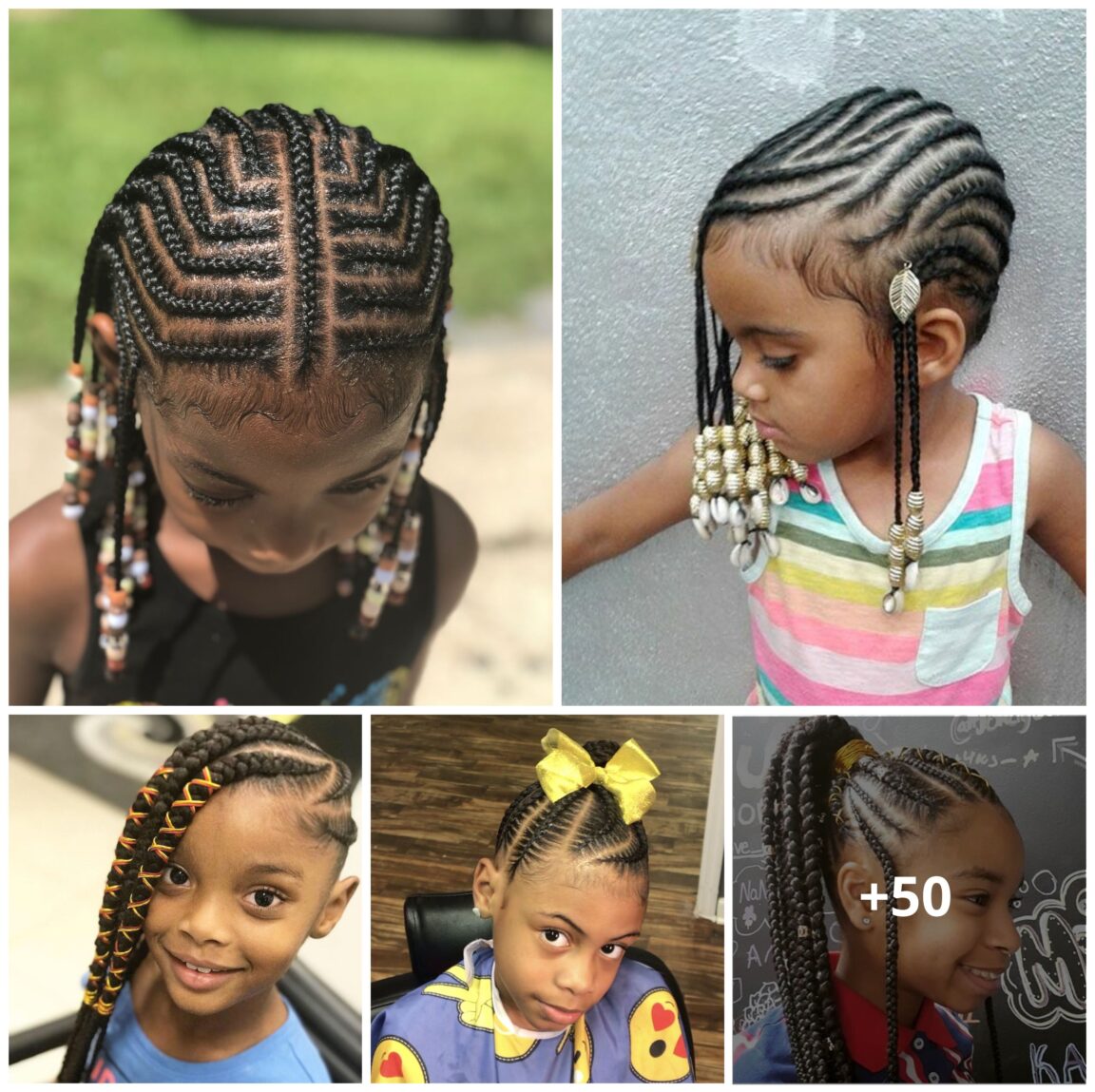 50 Simple And Beautiful Hairstyle Braids For Children