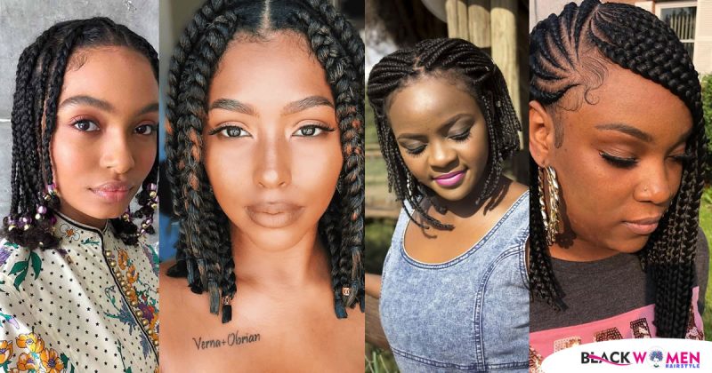30 Short Box Braid Styles For Every Lady To Try
