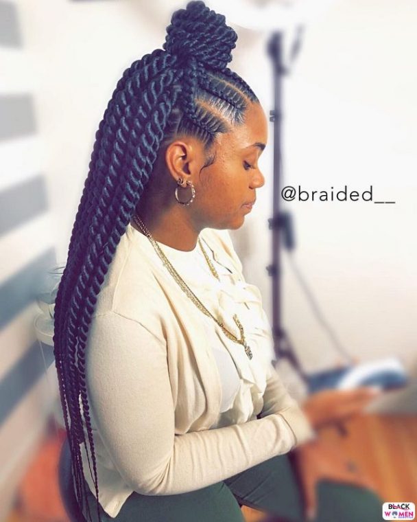 The Latest Ghana Weaving Braids Hairstyles Compilation 2021: Perfect ...