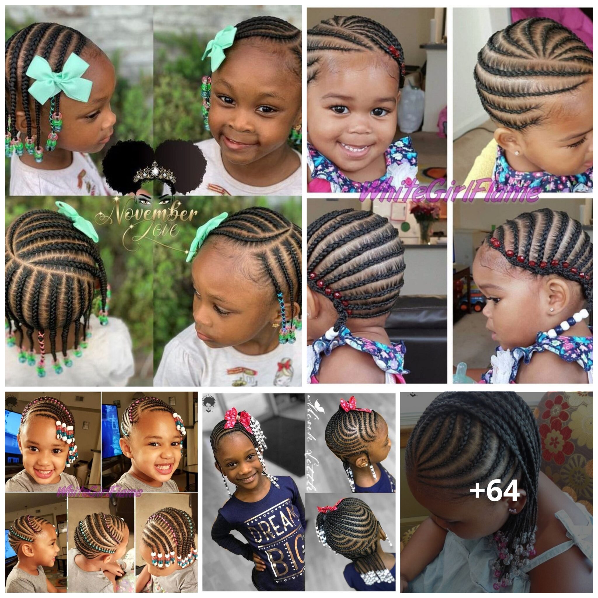 Various Cornrow Hairstyles For Girls
