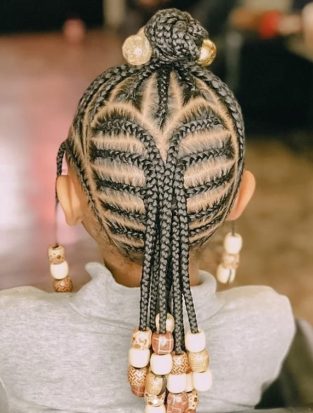 91 Photos: Great Braiding Combinations With Accessories – Braids ...