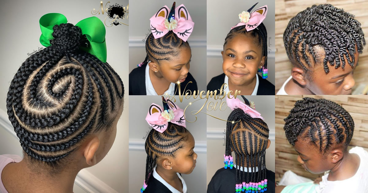 Different Ways to Use African Hair Braids for Kids