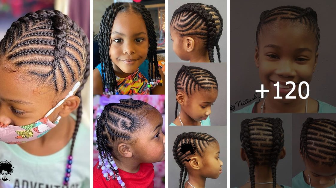 120 Photos: Different Ways to Use African Braids for Cool Kids