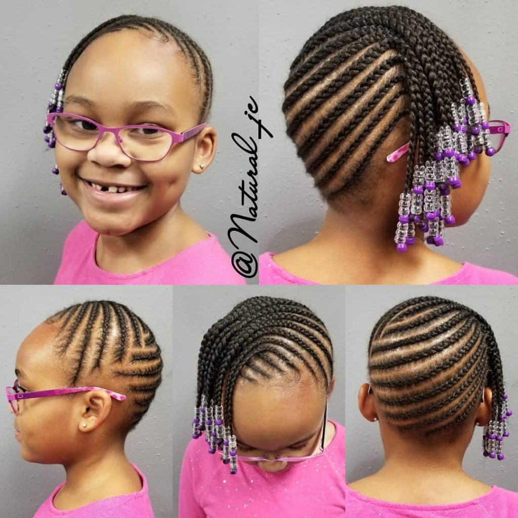 Various Cornrow Hairstyles For Girls