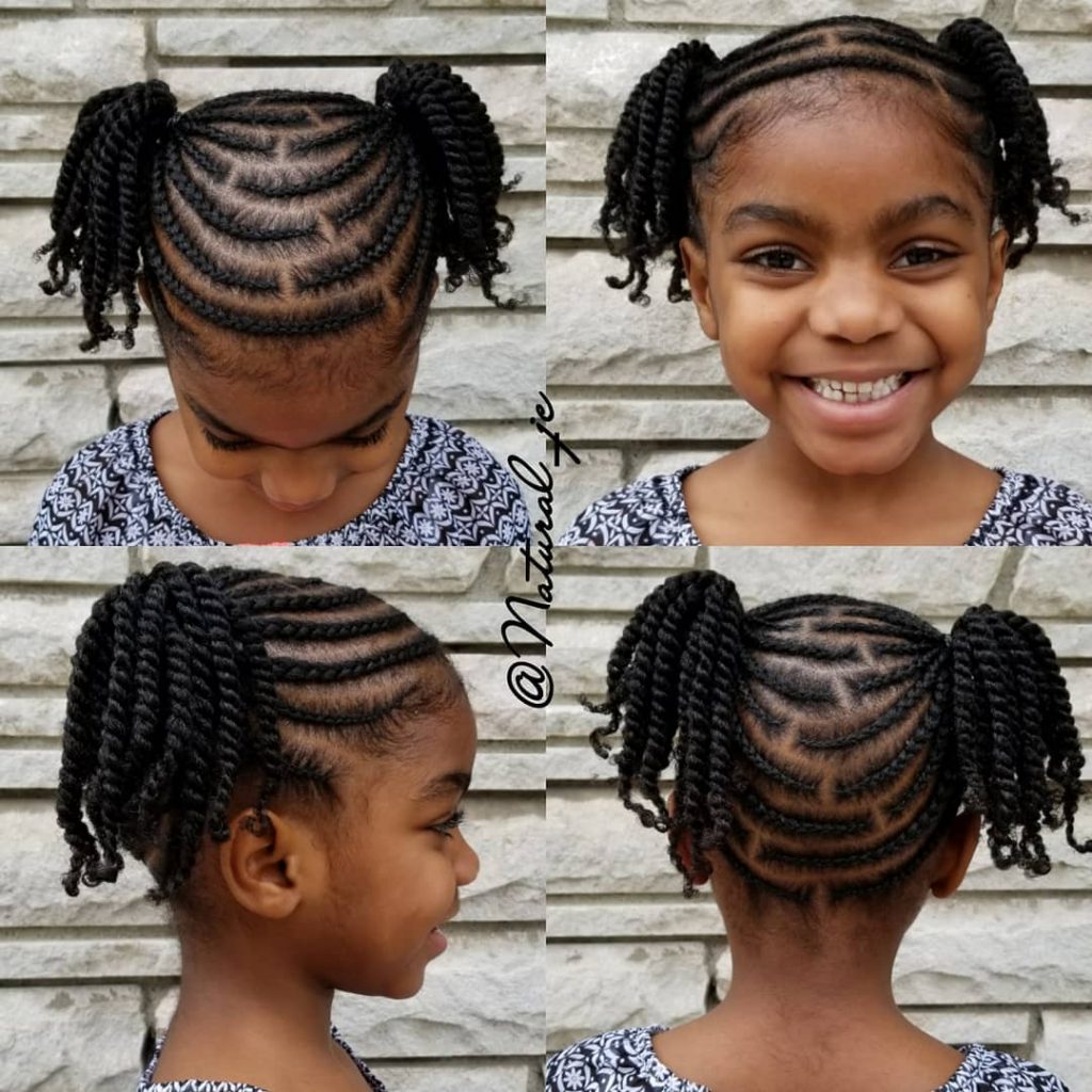 Cornrow Hairstyles for Your Girls