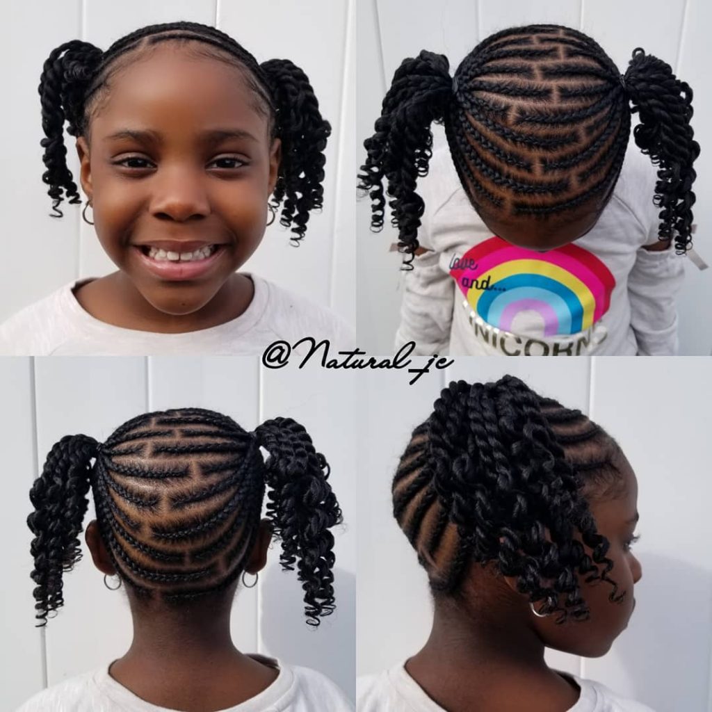 Cornrow Hairstyles for Your Girls