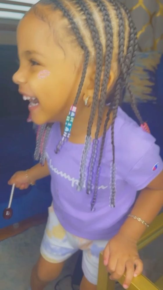 65 Beautiful African Braids For Kids
