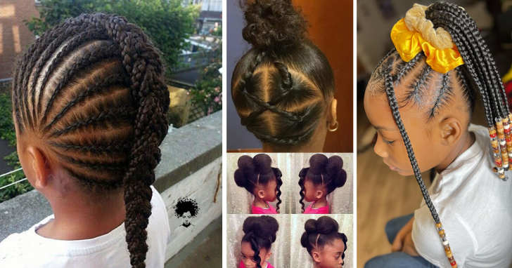 74 Inspiring Black Coils and Girls’ Hairstyles and Haircuts – Braids ...