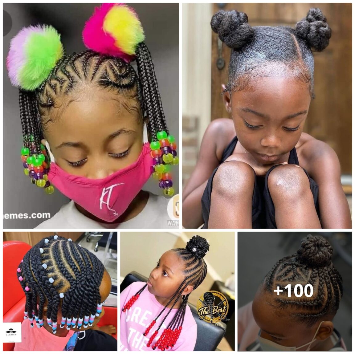 40 Tastefully Selected Braid Styles for Little School Girls – Braids ...