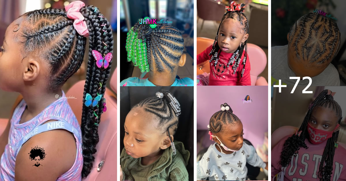 72 Black Natural Hairstyles For Kids – Kid’s Braided Hairstyles