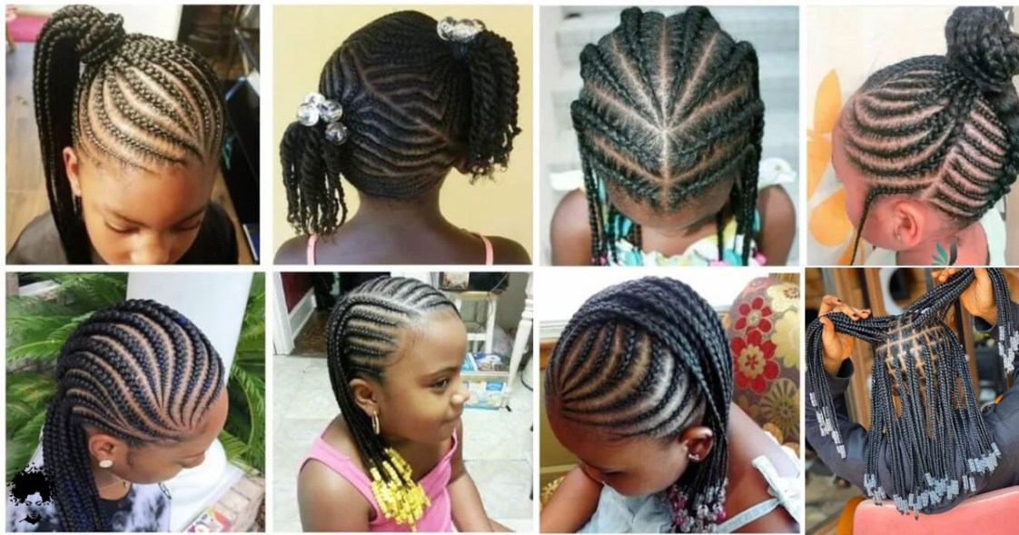 Top Adorably Gorgeous Cornrow Hairstyles For Little Girls That’ll Melt ...
