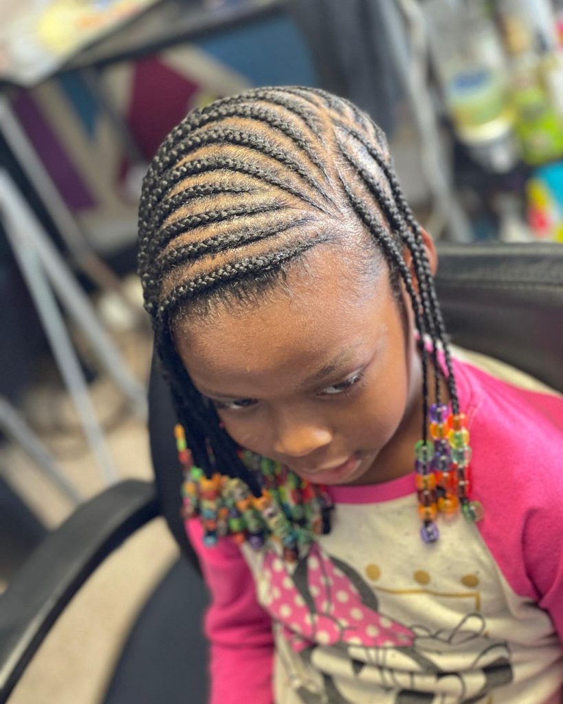 78 Photos: Cornrow Hairstyles Your Little Girls