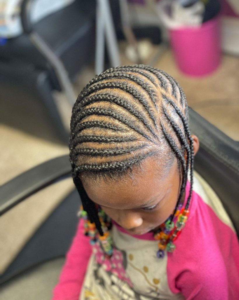 78 Photos: Cornrow Hairstyles Your Little Girls