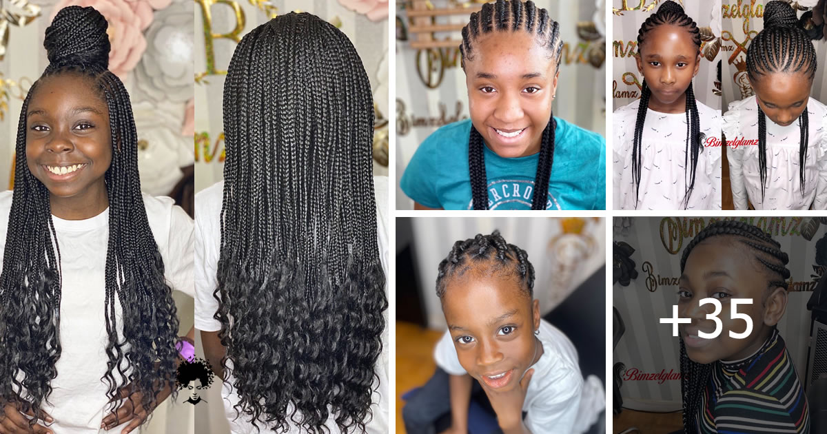 40 Creative & Fun Kids Braid Hairstyle Ideas | Discover & Try Now!