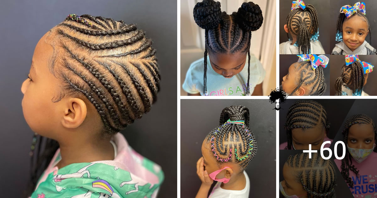 60+Beautiful Braids Hairstyles for Kids – Easy to Create & Maintain ...