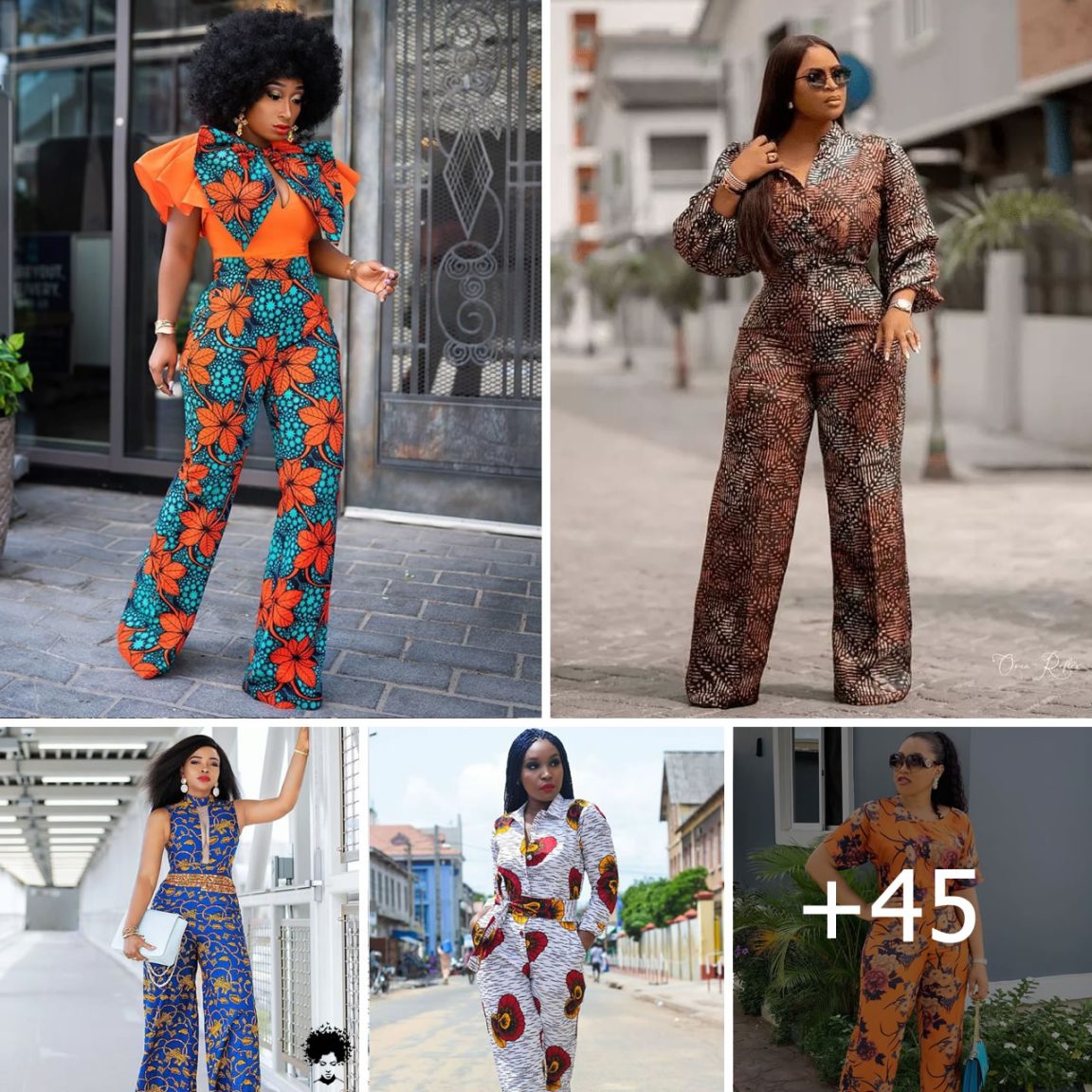 African Jumpsuit: 45 Latest Ankara Jumpsuit Styles