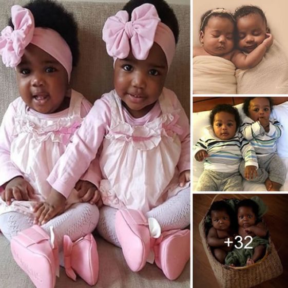 Captivating Portraits of Adorable Black Twins