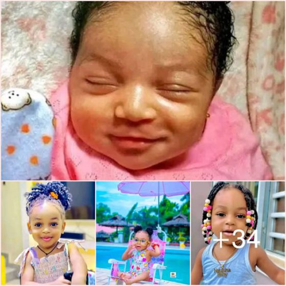 The latest image of Natasha: the baby attracts attention thanks to her ...