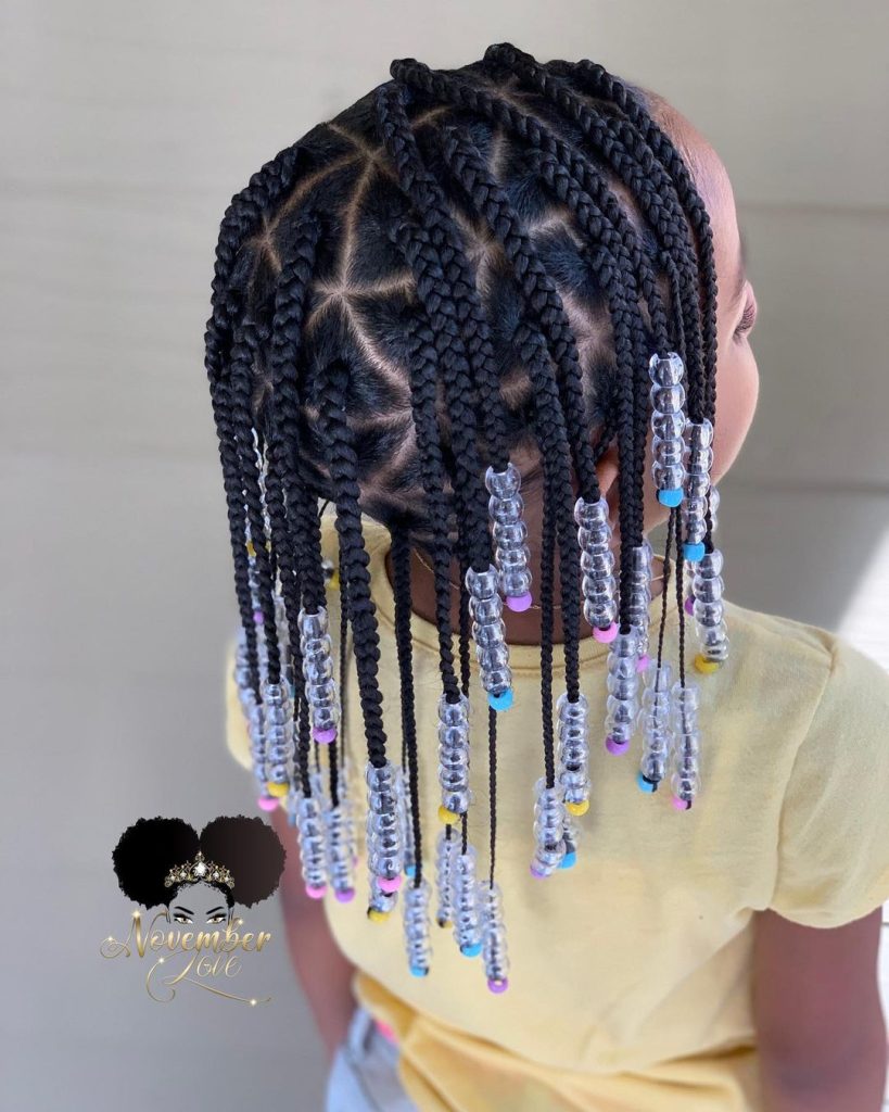 22 Hottest Triangle Box Braids You’ve Gotta See