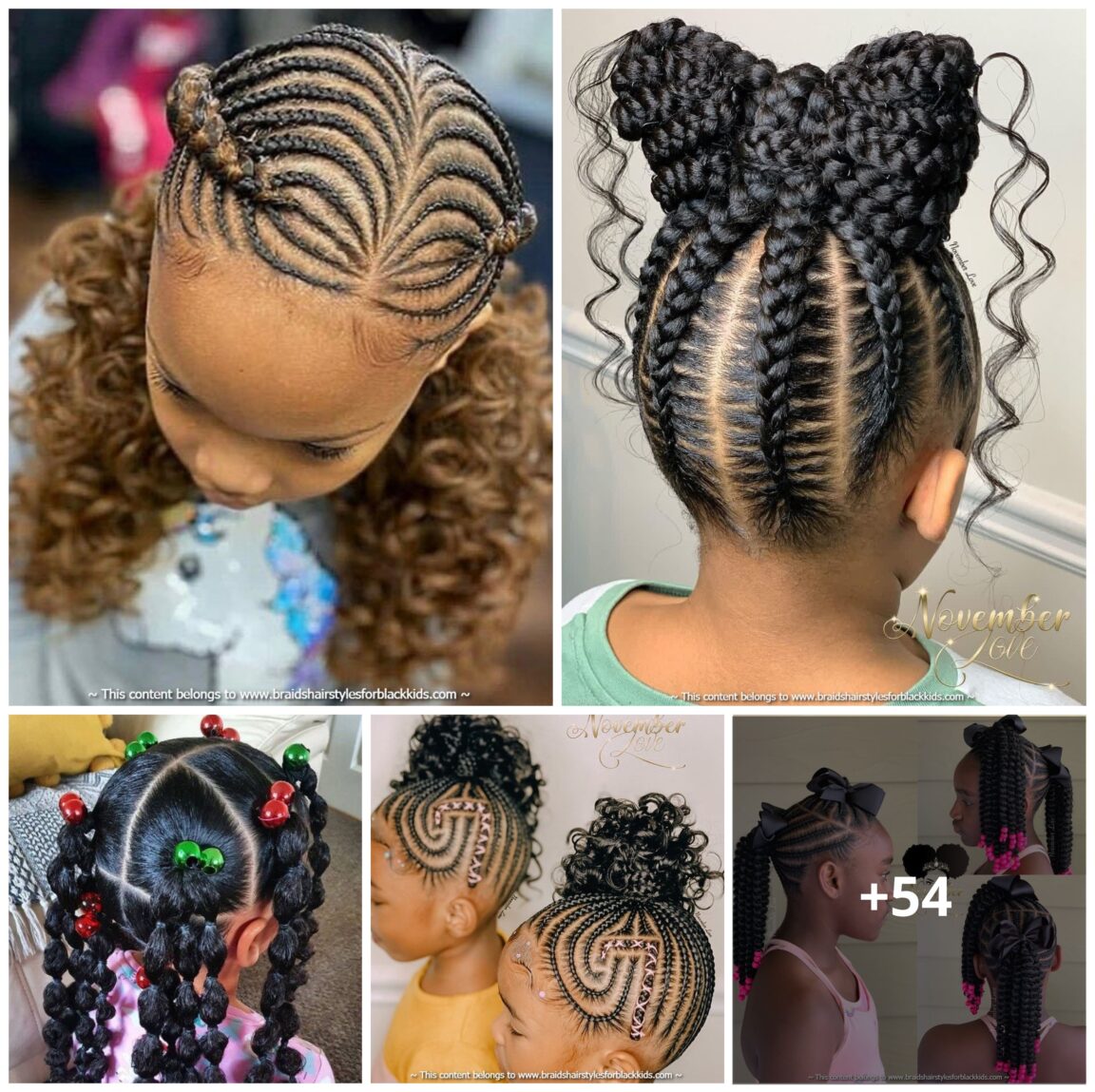 👑Embracing Tiny Tresses: Delicate African Braids for Little Royals with ...