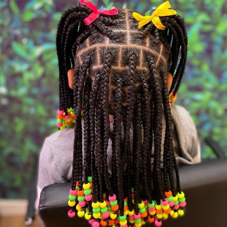 60+Beautiful Braids Hairstyles for Kids – Easy to Create & Maintain ...