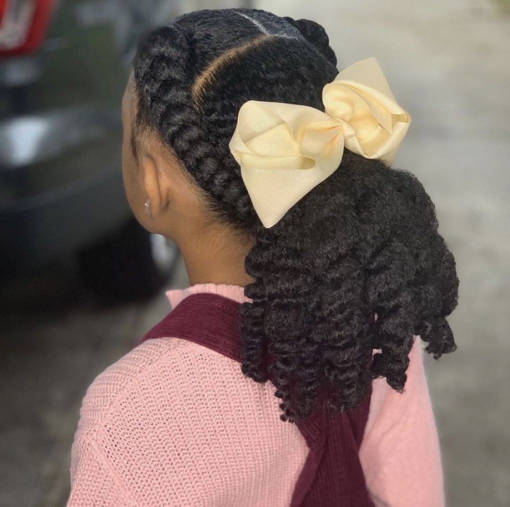 Creative Half Bun Ideas for Little Girls: A Stylish Twist to Your ...