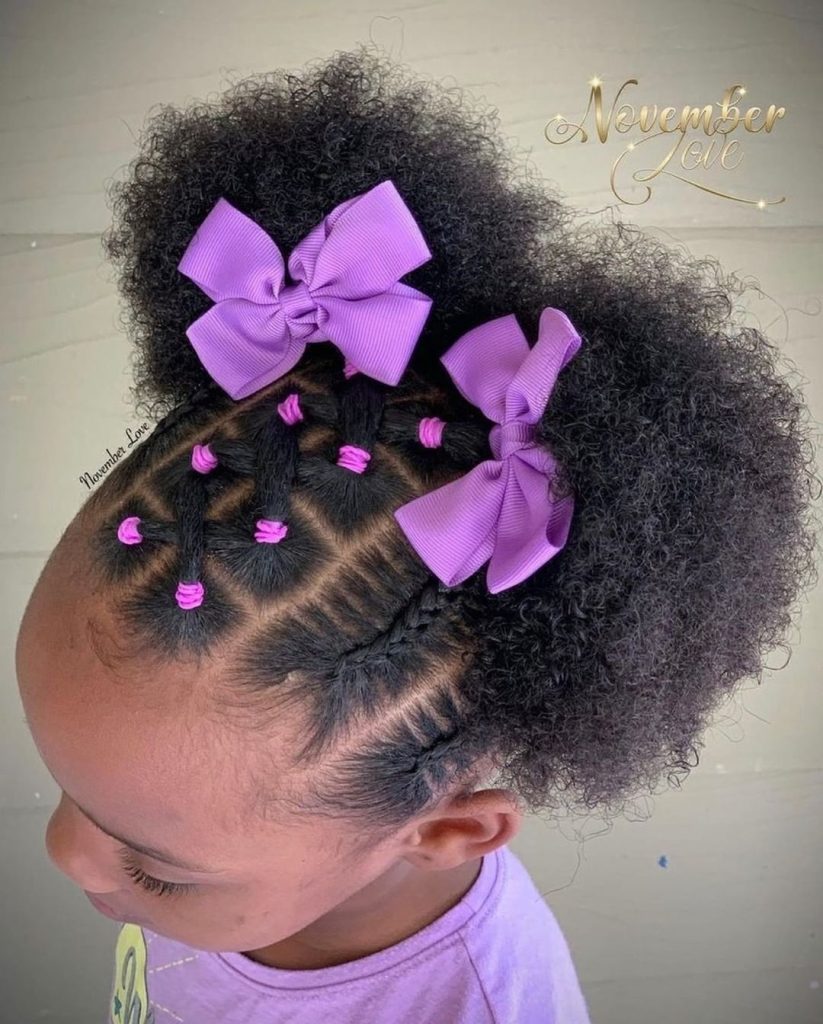 Creative Half Bun Ideas for Little Girls: A Stylish Twist to Your ...