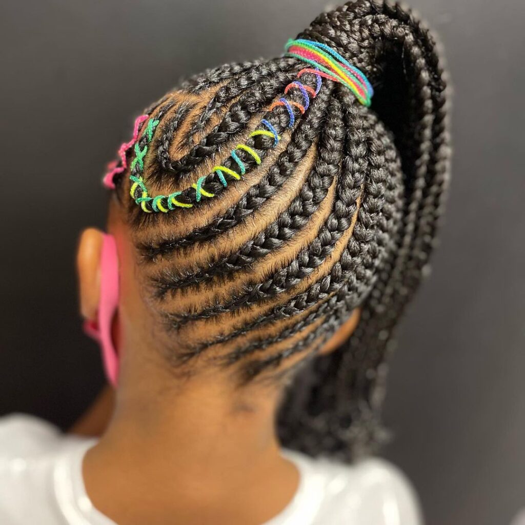 Tiny Tresses, Major Impact: African Braids for Delicate Strands
