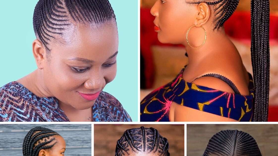 Wavy Cornrows With Beads – Braids Hairstyles for Kids