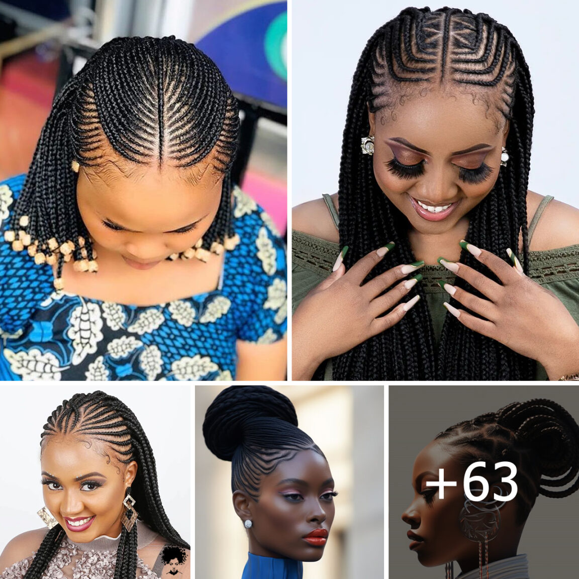 2024 Chic Braided Hairstyles for Women - Elegant African Inspired Looks