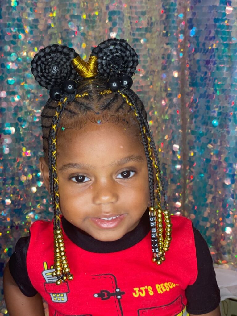 +30 Adorable Bead Hairstyles for Kids to Try Out.