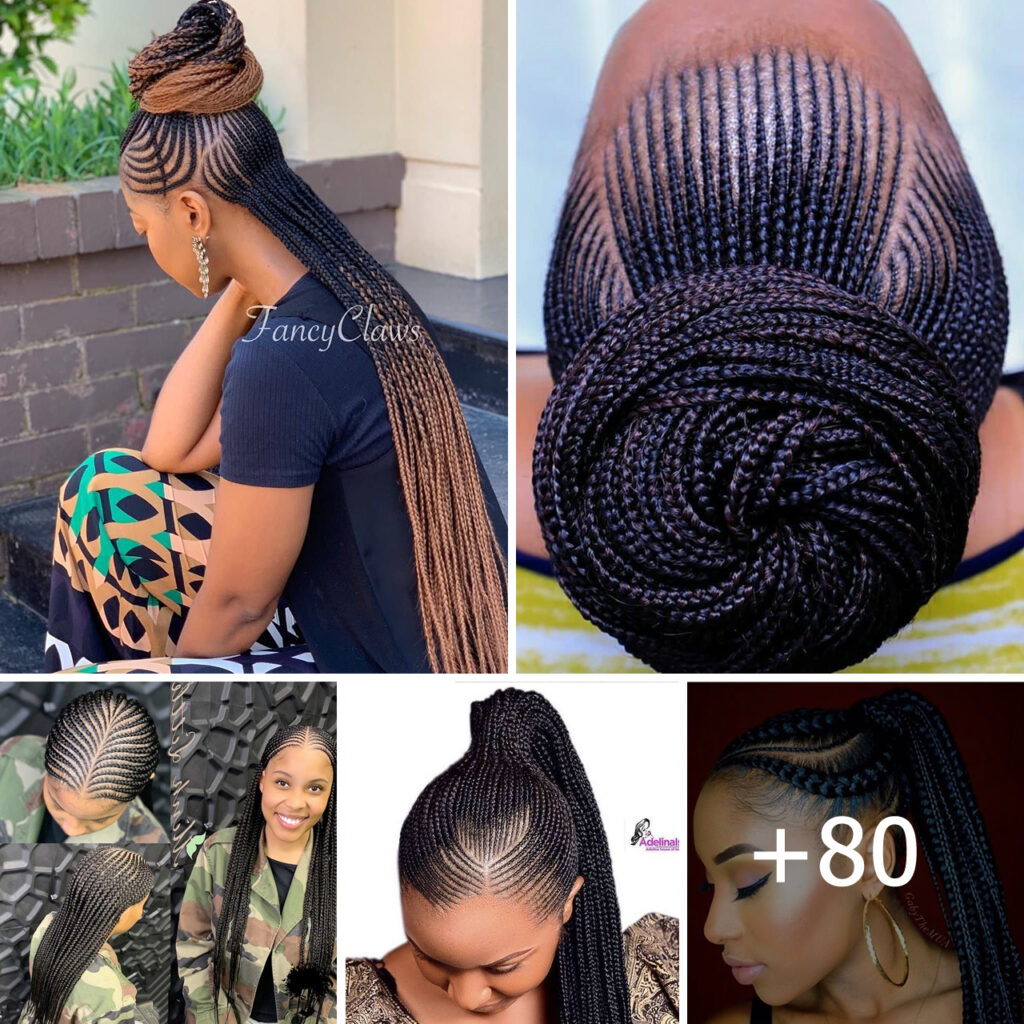 80+ Ghana Weaving Hairstyles For Ladies