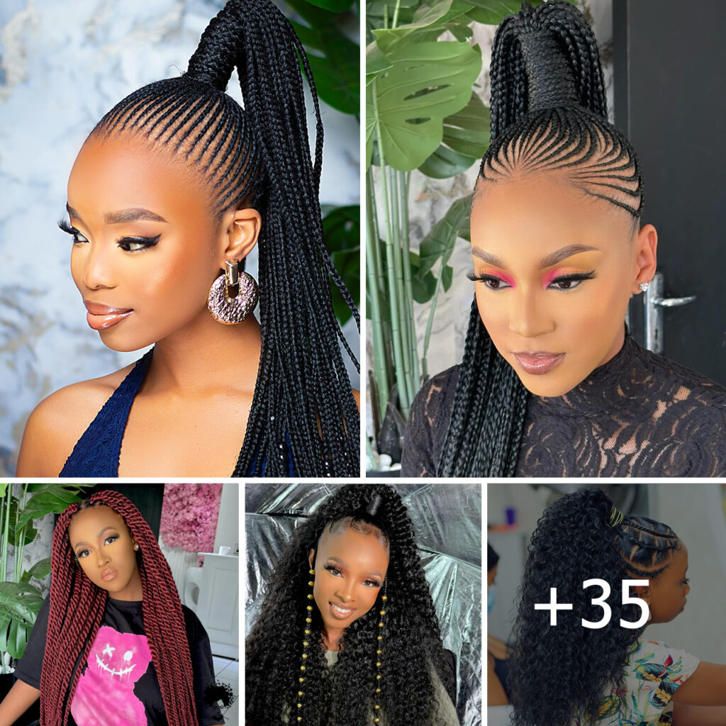+35 Cool Cornrow Braid Hairstyles To Get in 2024