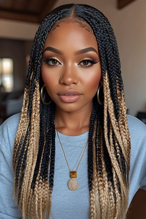 66 Box Braid Hairstyle Ideas to Switch Up Your Look