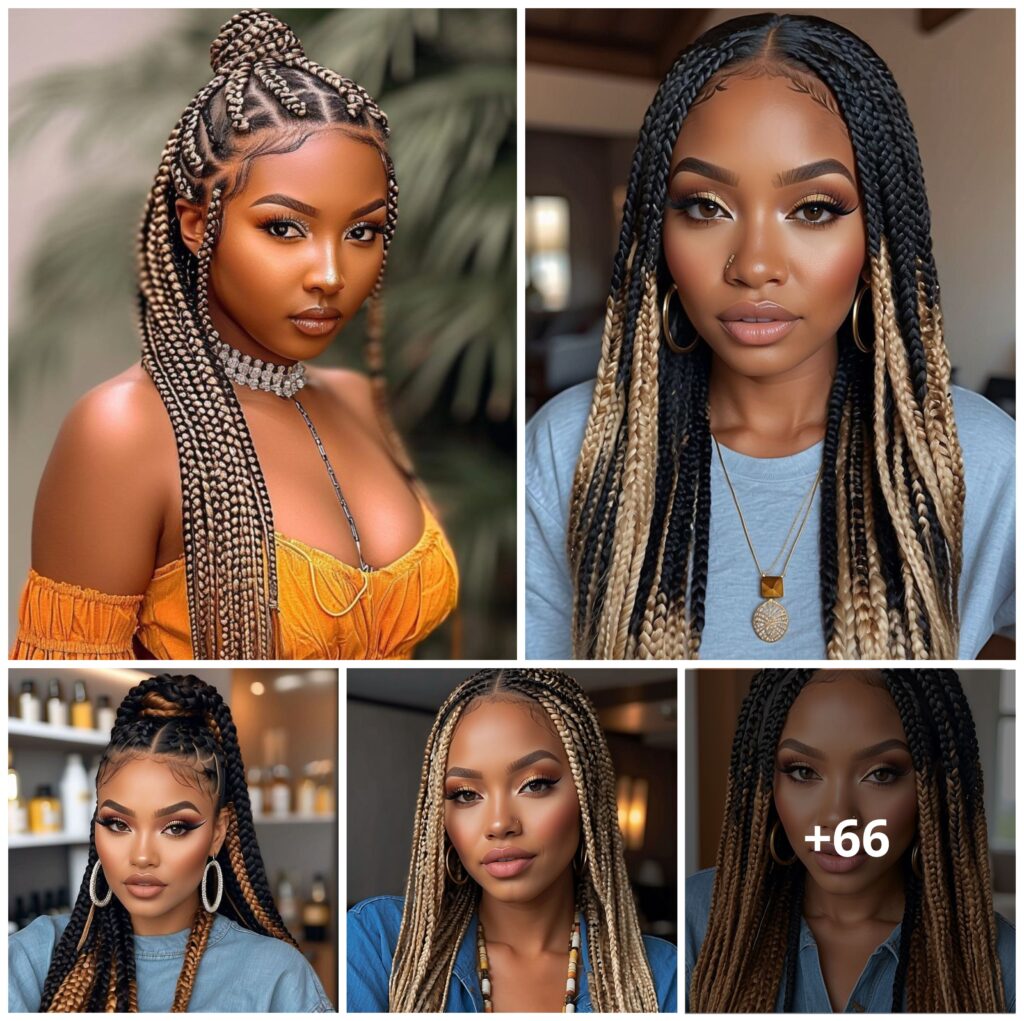 66 Box Braid Hairstyle Ideas to Switch Up Your Look