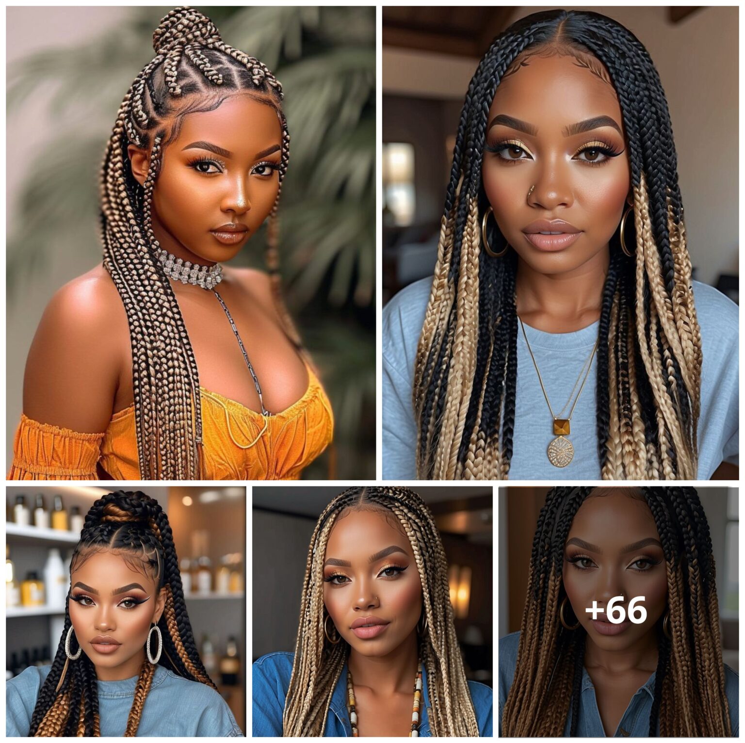 66 Box Braid Hairstyle Ideas to Switch Up Your Look