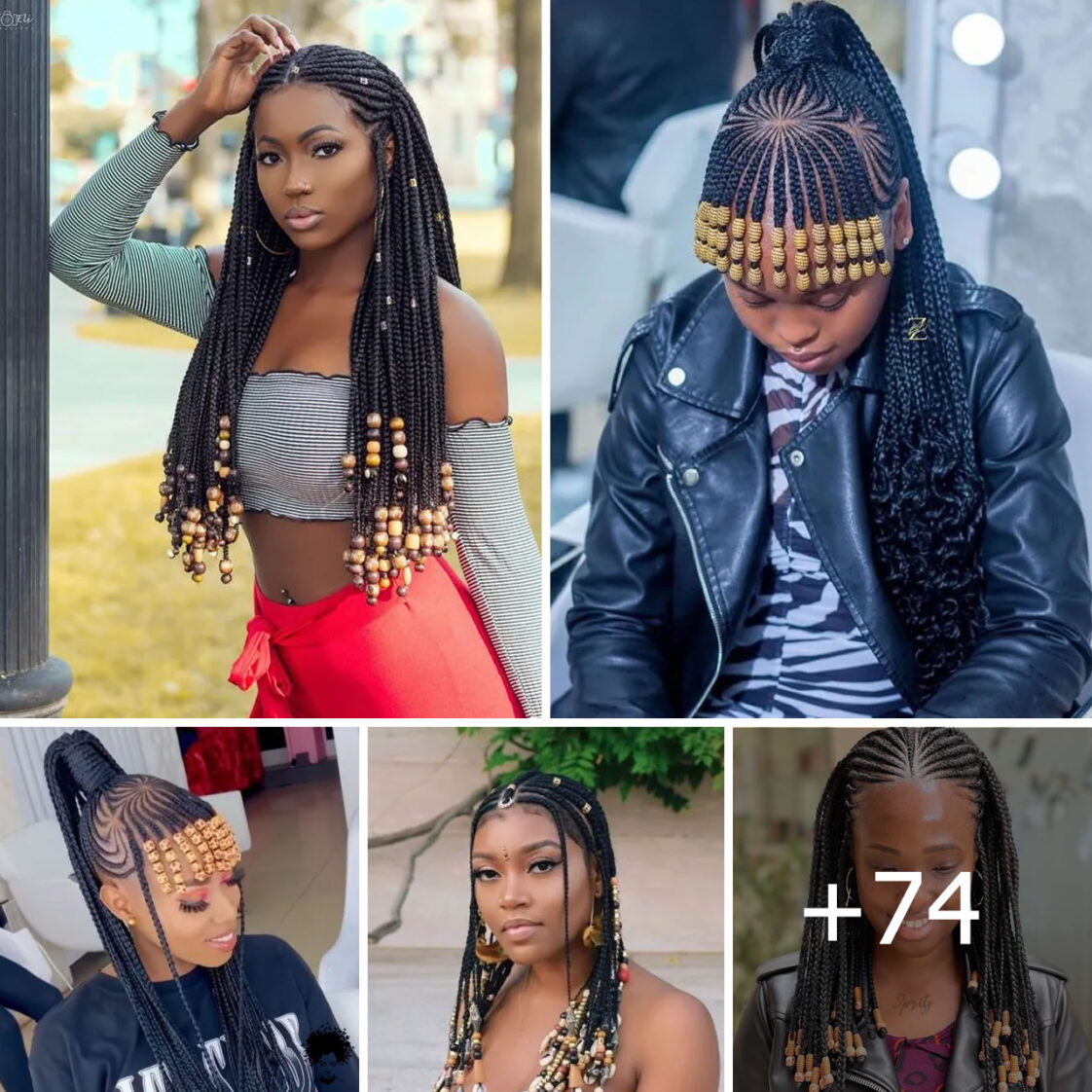 74 Photos: Stunning Fulani Braids That Are a Must-Try for Every Woman
