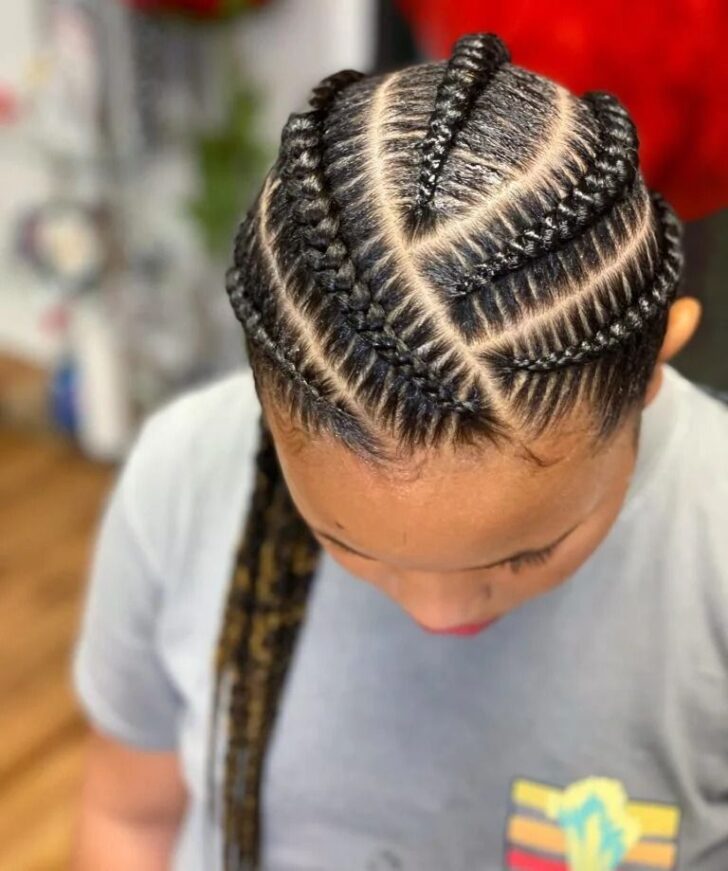 Trendy all back braids hairstyles you will love.