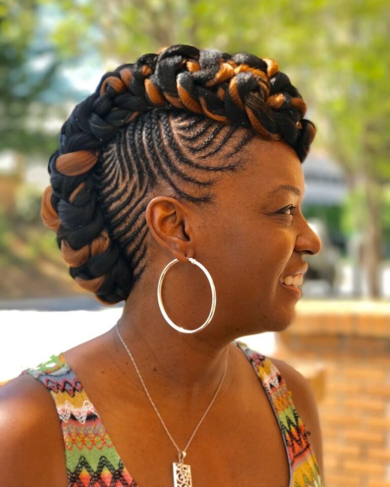 Trendy all back braids hairstyles you will love.