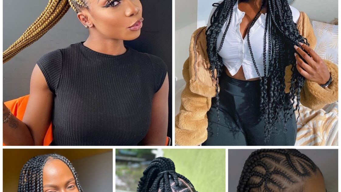 Bantu Knots Quadrants With Fulani Braids – Braids Hairstyles for Kids