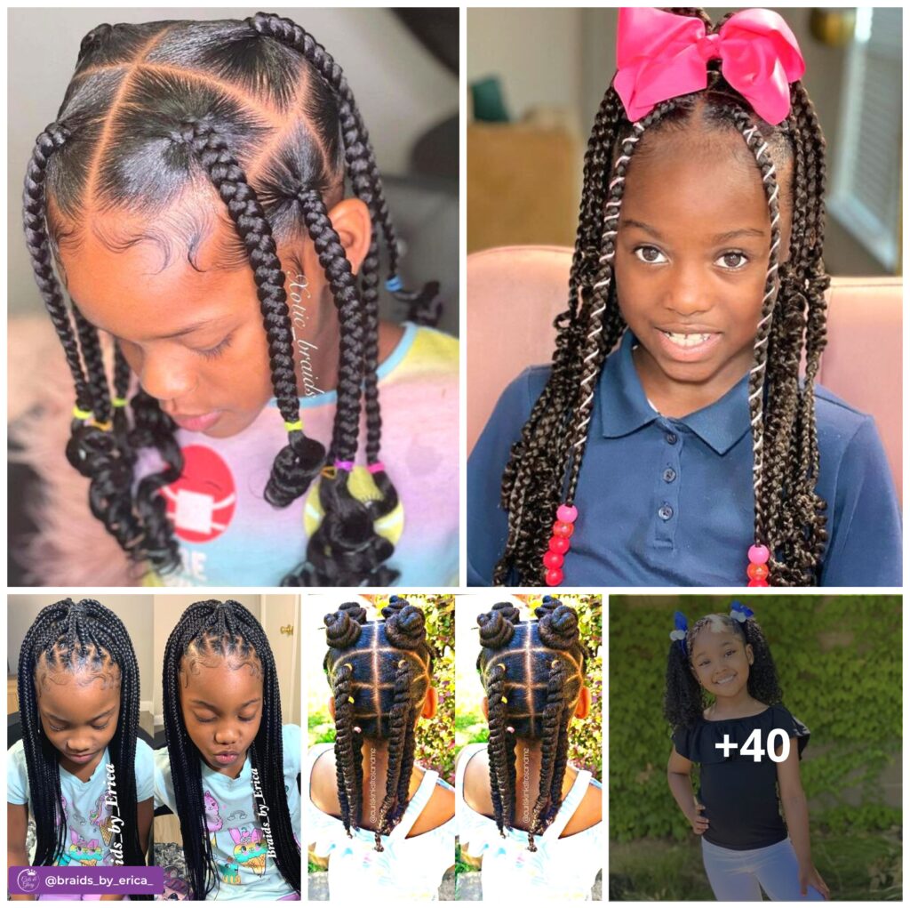 33 Braid styles For Little Girls With Natural Hair – Braids Hairstyles ...