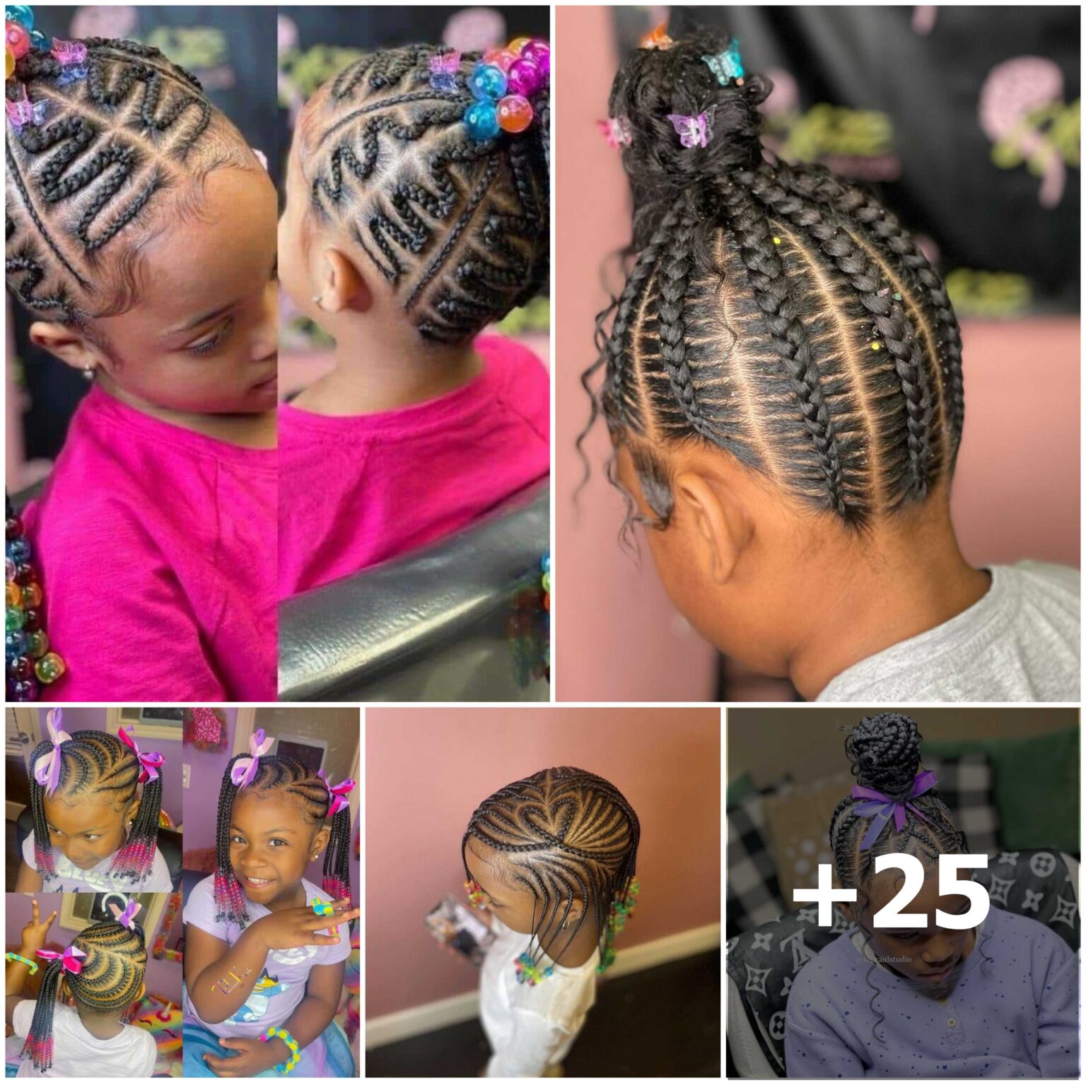 25 PHOTOS: Cute Cornrow Braids for Kids
