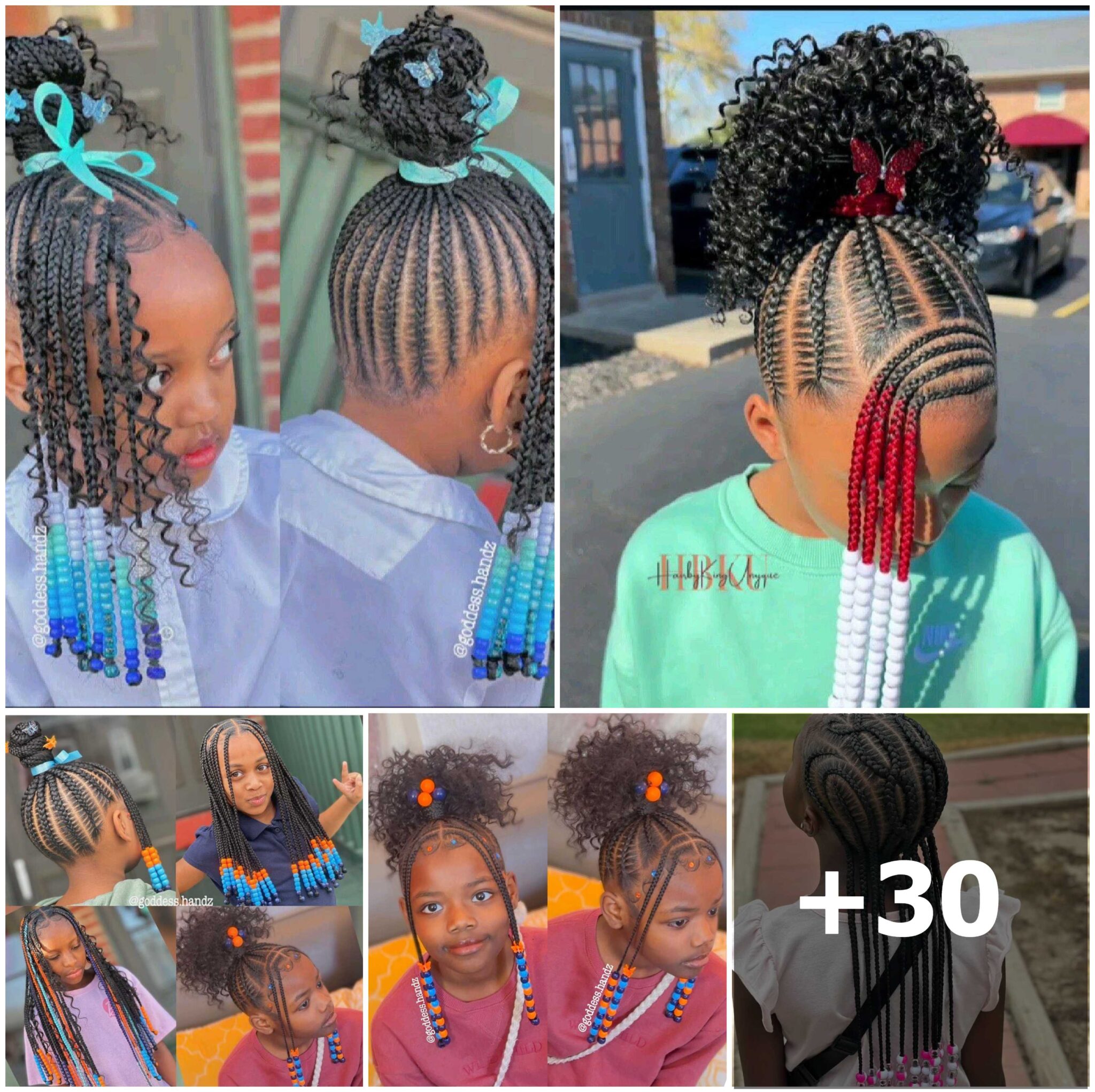 30 PHOTOS: Cute and Stylish Cornrow Braids for Kids