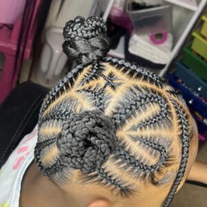 30 PHOTOS: Cute and Simple Cornrows for Little Girls