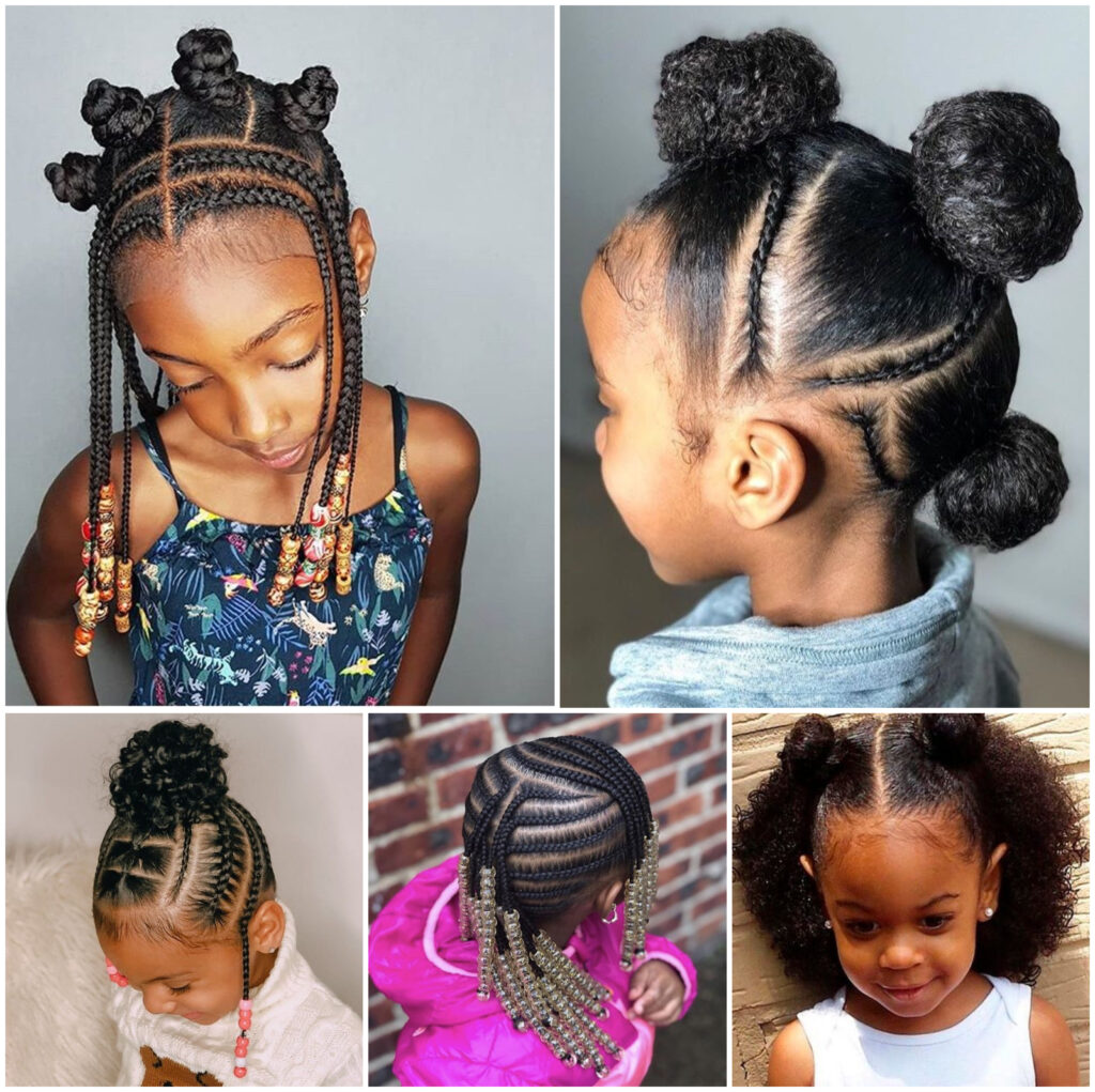 22 PHOTOS: Creative Cornrow Styles for Kids