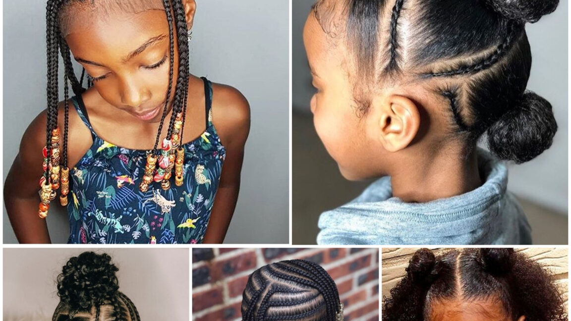 40 Pretty Natural Hairstyles for Nine Years Old Girls That Encourages Self-Love